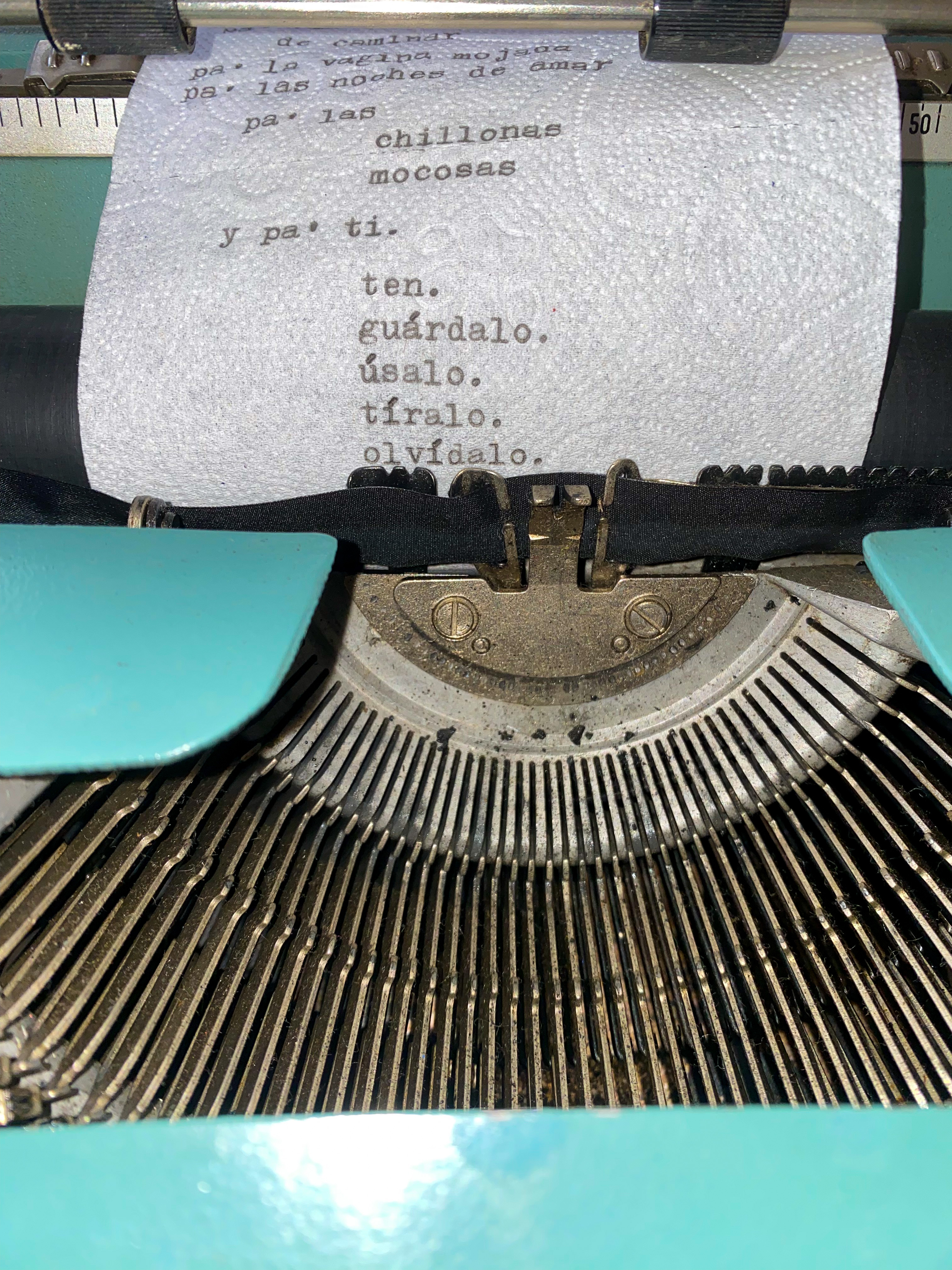 Toilet Paper Trash Poems – Ash(ley) Michelle C. / poet\a/rtist